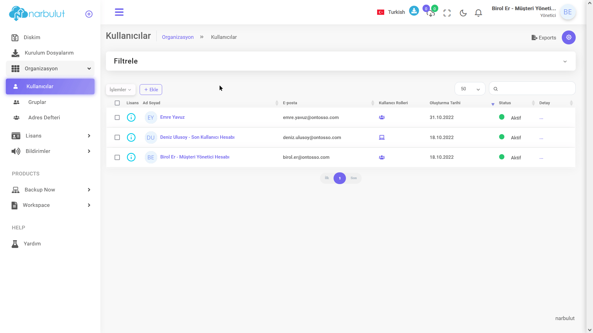 Narbulut Backup Now Yönetici Paneli Başlangıç Kılavuzu - Everything is ...